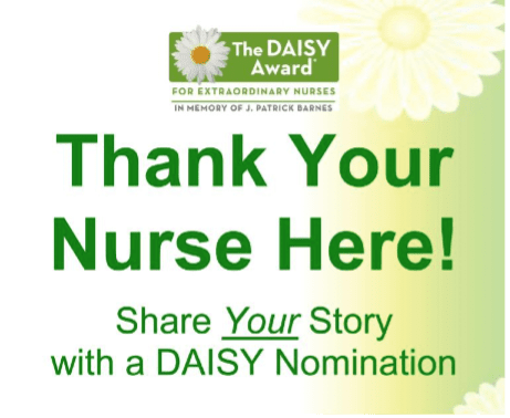 Daisy Award Nomination - Guttenberg Hospital